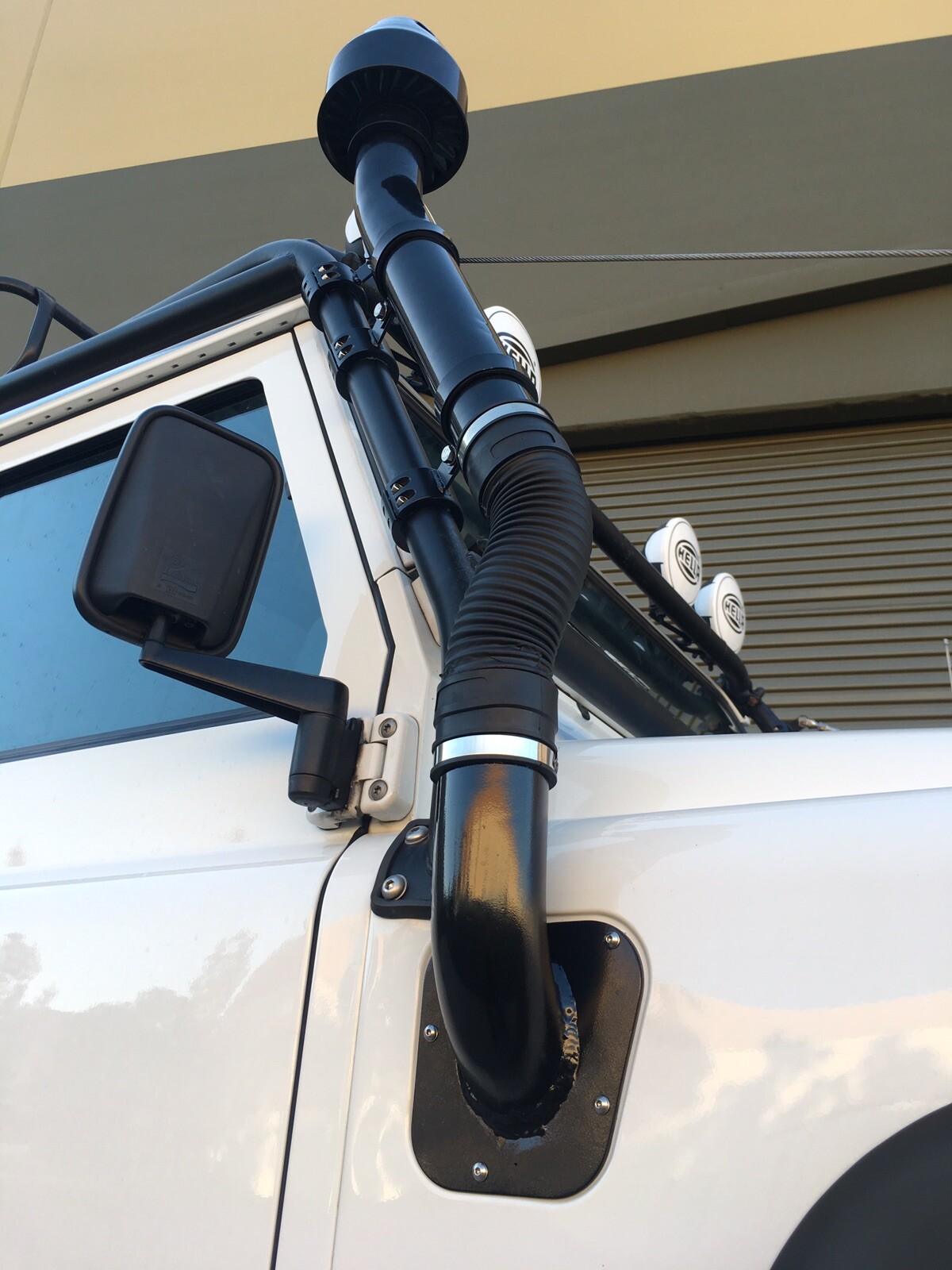 LAND ROVER NAS DEFENDER ROLL CAGE CLAMPS / MOUNT LIMB RISER BUSH CABLE ...