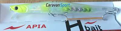 ARTIFICIALE HBAIT 140 COL 10 APIA MINNOW LURE JAPAN SEÑUELO SPINNING H ...