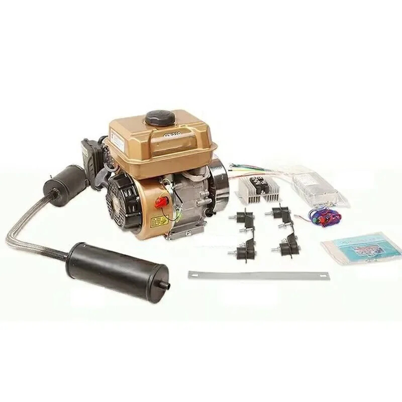 Electric Start 3000W 48V-72V Tricycle Four-Wheeled Car Gasoline Range ...