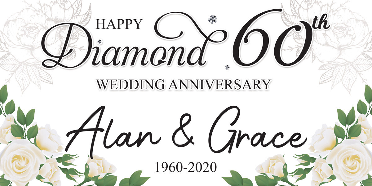 Diamond 60th wedding anniversary 60 photos - Vianawedding.com