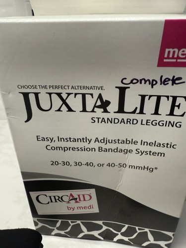 Circaid Medi Juxta Lite Standard Legging. XL Short 20-30 30-40 Or 40-50 ...