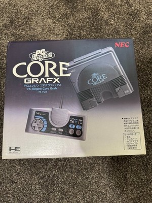 Boxed NEC PC Engine Core Grafx JPN Console with Cables and Accessories ...