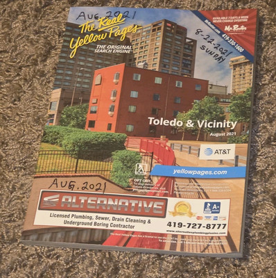 2021 TOLEDO OHIO DIRECTORY-Address TELEPHONE PHONE BOOK YELLOWBOOK ...