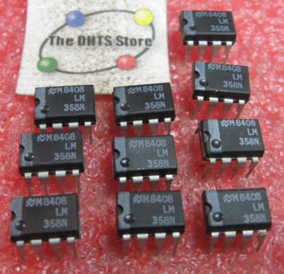LM358N National Semiconductor Dual OpAmp Operational Amplifier IC LM358 ...