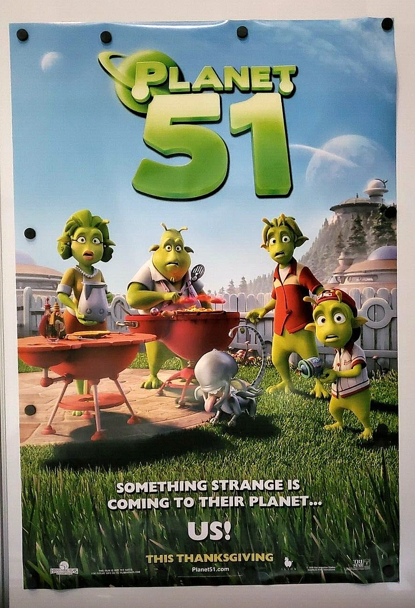 Planet 51 Movie Poster