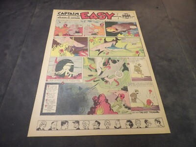 Captain Easy by Roy Crane - Nov 25, 1934 -Full-Size Sunday | eBay