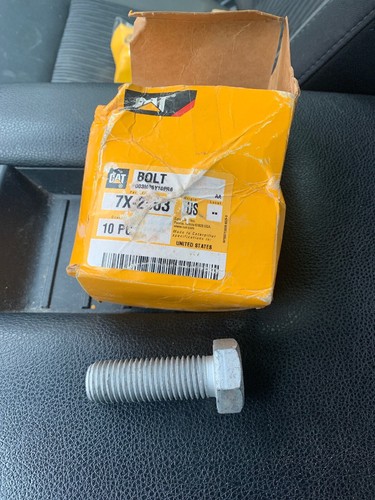 Genuine OEM Caterpillar CAT Bolt CAT 7X2563 Box of 10 | eBay