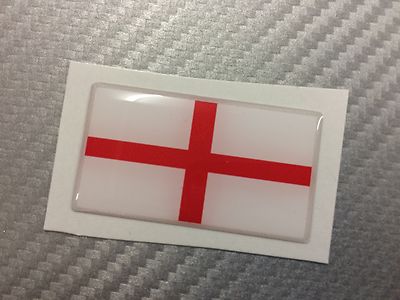 Adhesive Flag 3D Resin Bond England 45 X 25 MM | eBay UK