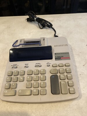 Vintage Texas Instruments TI-5045 SV Adding Machine Calculator 4 | eBay