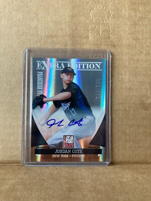 Jordan Cote 2011 Panini Donruss Elite Extra Edition Auto /462 #75 | eBay