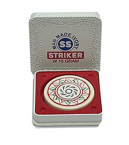 SS Carrom Man Made Tournament Striker Ivory Assorted Best Quality Fast ...