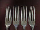 Silverplate Adam Pattern Forks 7 1/4" Monogram T Set of 4 Community ...