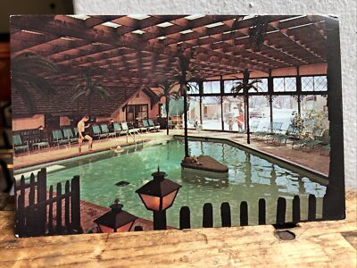 Vintage Postcard Motel The Inn Of The Lamplighter Springfield IL Fun ...