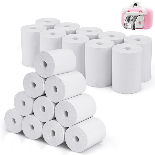 20 Rolls Print Paper for Children Instant Camera Refill Print Pape Kids ...