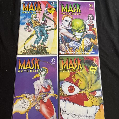 The Mask Returns Comics 1 2 3 4 (1992-1993) Dark Horse Comics | eBay