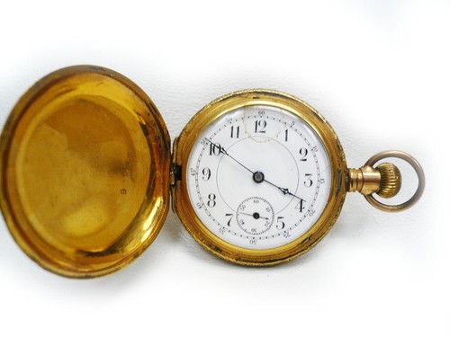 Unbranded Pocket Watch Hunter Case 7J Size 6 | eBay