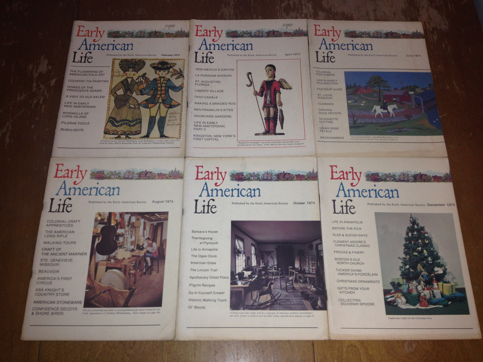Lot 25 Early American Life Magazines, Mostly Vintage-Misc Issues from ...