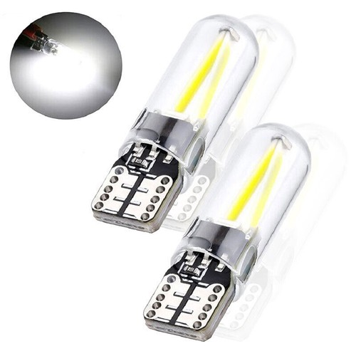 T10 LED COB 3W 12V car parking light interior lighting bulb cold white ...