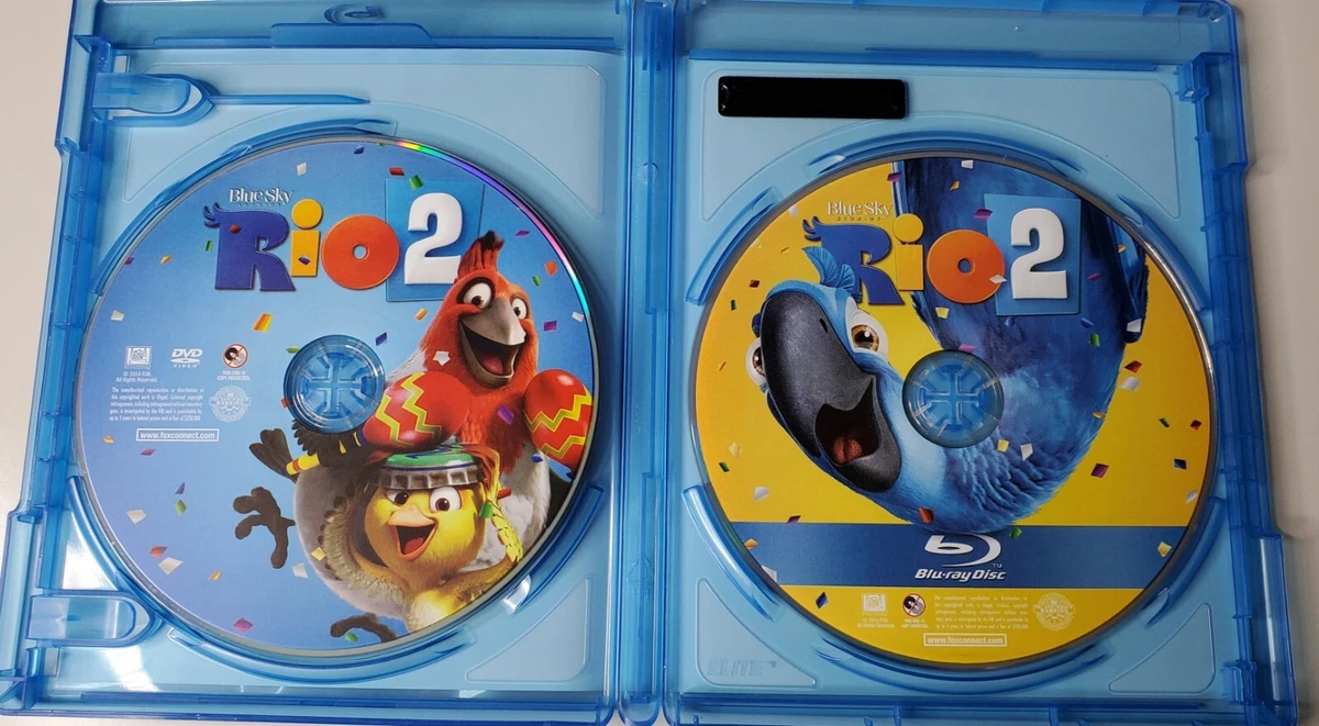 Rio 2 Blu Ray Cover