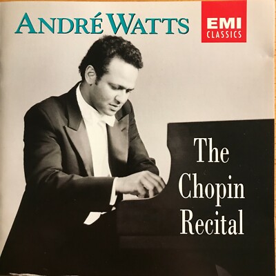 Chopin Recital by André Watts (CD 1992 EMI Classics) Sonata in B flat ...