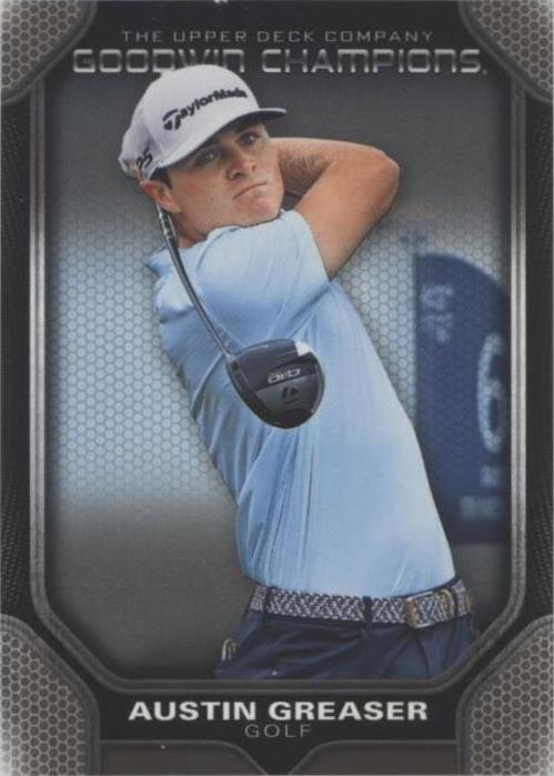 2024 Upper Deck Goodwin Champions - Austin Greaser #87 Glossy Black for ...