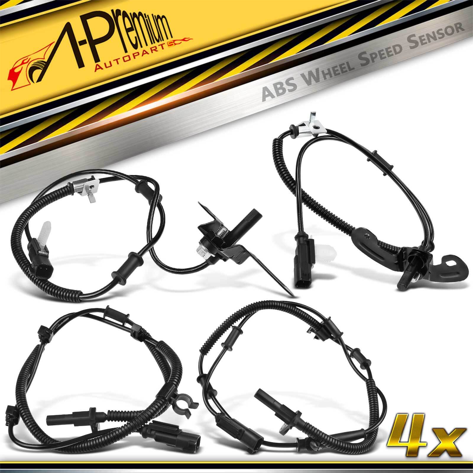 A-Premium 4x Front & Rear ABS Wheel Speed Sensor for Ford E-150 E250 ...
