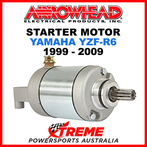 Arrowhead Yamaha YZF-R6 YZFR6 600cc 1999-2009 Starter Motor SMU0210 ...