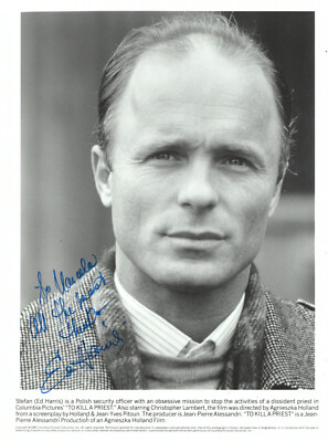 AMERICAN VERSATILE ACTOR, ED HARRIS ,SIGNED VINTAGE STUDIO PHOTO. | eBay