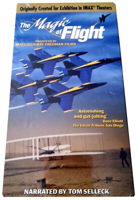 NEW VINTAGE - MAGIC OF FLIGHT IMAX THEATER MOVIE 2005 BLUE ANGELS | eBay