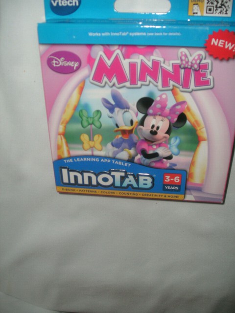 VTech InnoTab 2 2s 3 3s Learning Game Cartridge Disney Minnie Mouse for ...