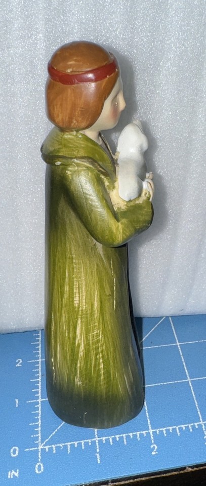 TII Collections Nativity Figurine WISEMAN Holding Lamb Christmas ...
