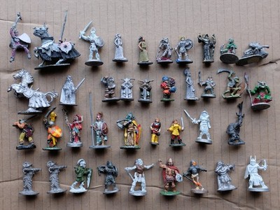 38 Fantasy Miniatures Adventurers Monsters Orcs Ral Partha Bundle Job ...