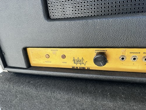 RISSON CLONE 100 PROTOTYPE HEAD & 4-12 CAB SIGNED BY BOB RISSI IN 2014 ...