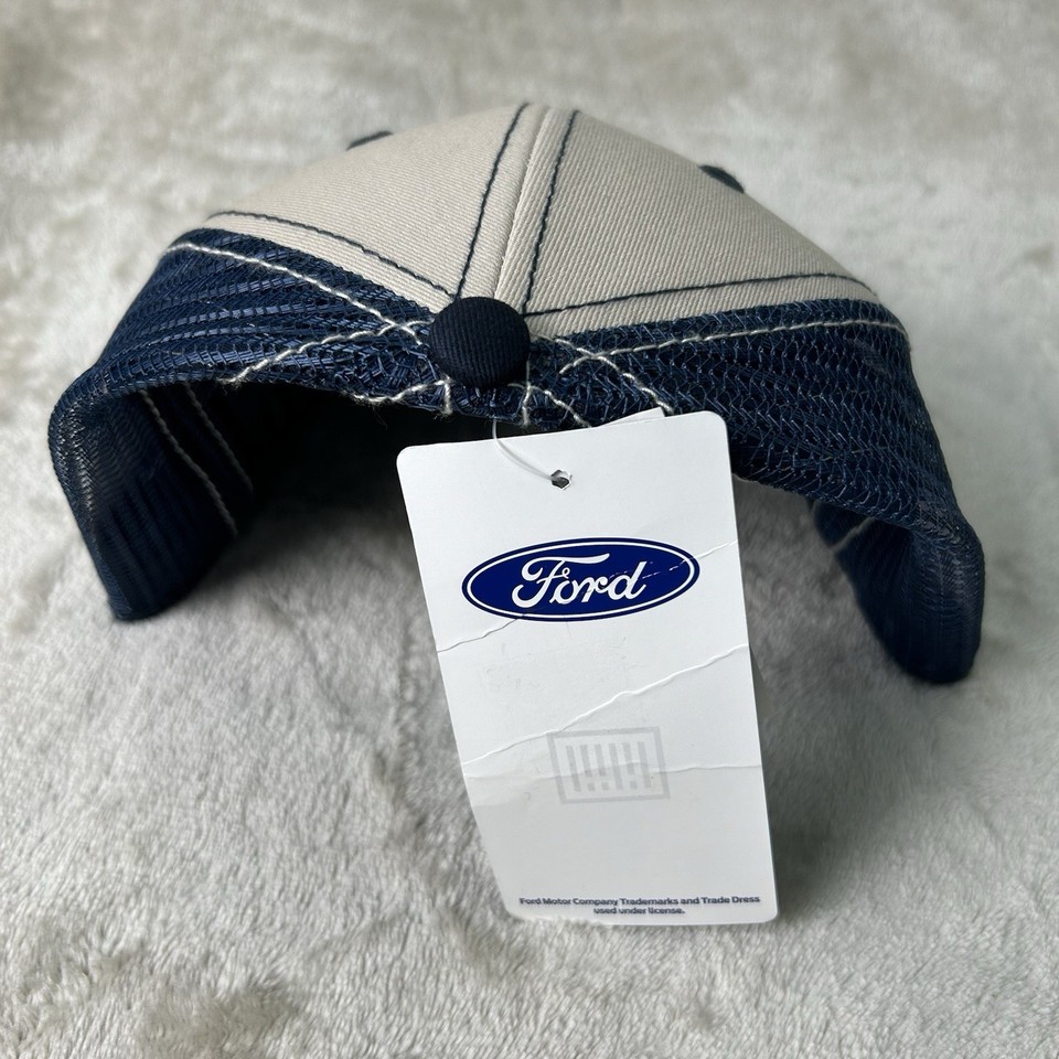 Ford Baseball Cap - Adjustable Vented Hat - Embroidered Ford Logo New ...
