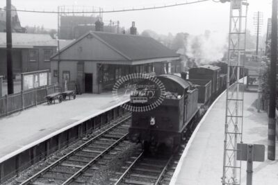 PHOTO BR British Railways Station Scene - ANDOVER TOWN | eBay UK