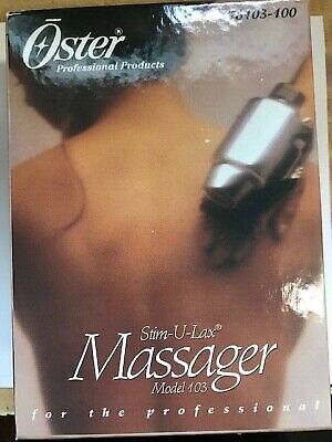 Oster Professional Model 103 Stim-U-Lax Massager For The Professional ...