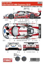 Studio27 1/24 Ford GT #66 Daytona 2019 Decal Dc1222 for sale online | eBay