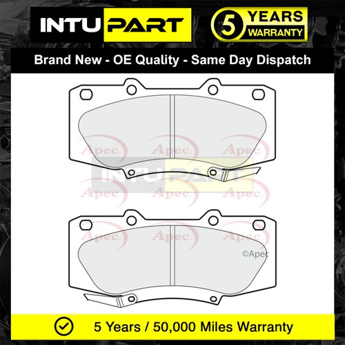 Fits Toyota Hilux 2008-2015 3.0 D IntuPart Front Brake Pads Set ...