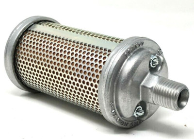 ALWITCO M10, # 0111007 AIR MUFFLER, 3/4'' MPT 125 PSI MAX PRESSURE 'USA ...