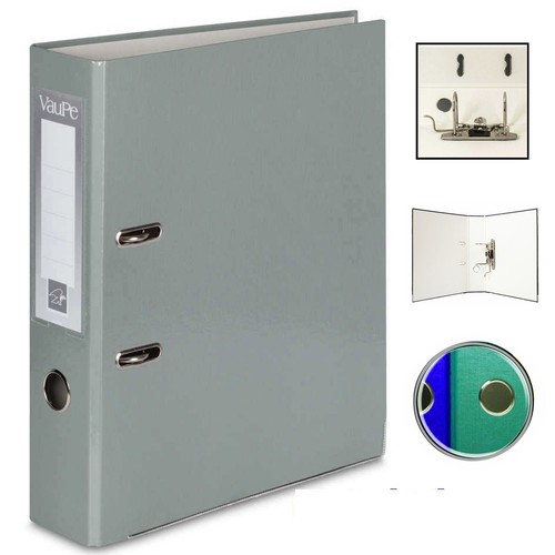 Lever Arch Files Pack of 5 Large 75mm Ring Binder Folders Document ...