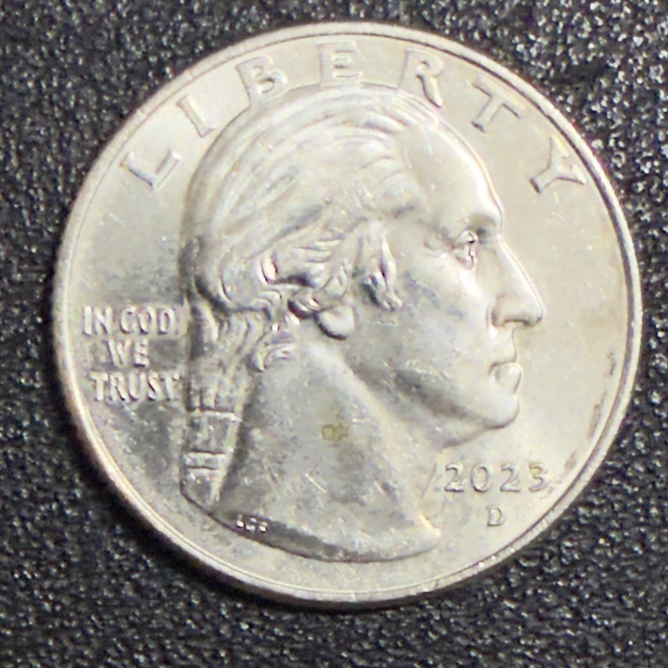Rare Jovita Idar Quarter 2023 P mint Error Coin Reading "In Cod We ...
