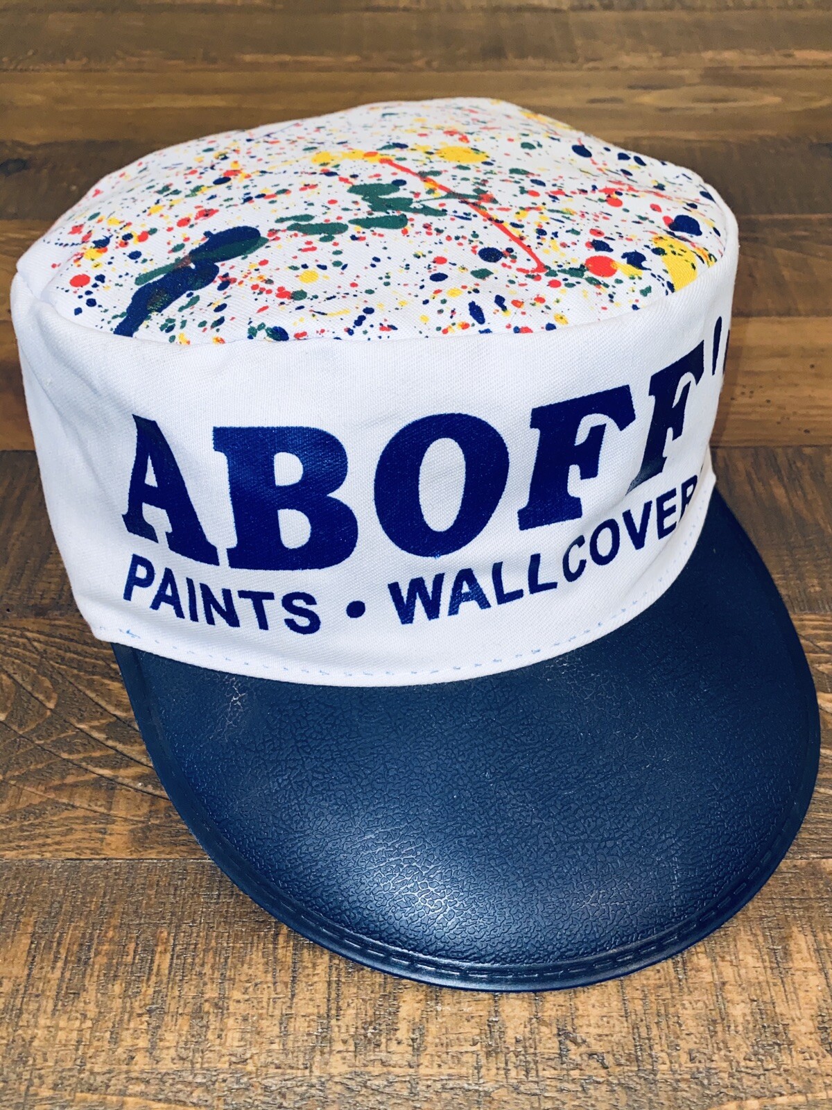1980s Benjamin Moore Paint Hat Aboffs Colorful Grafit… - Gem