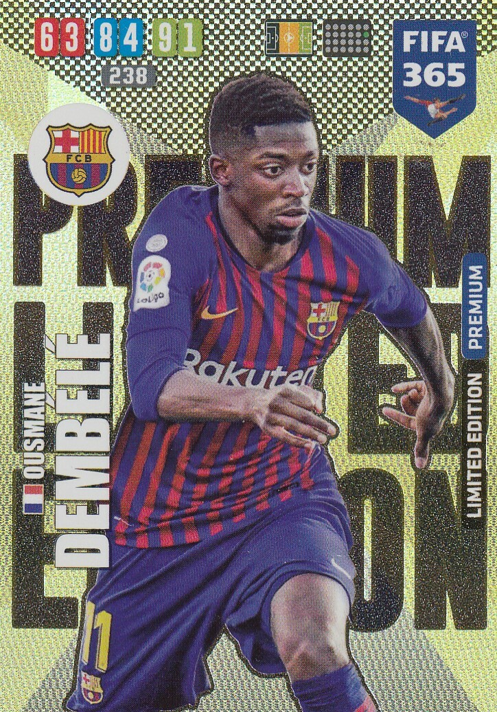 FIFA 365 Adrenalyn XL 2020 Ousmane Dembele - Limitierte Karte | eBay