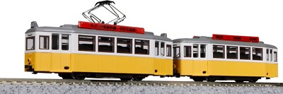 KATO N Gauge 14-806-4 My Tram Classic Duewag T2 Streetcars Set Yellow ...