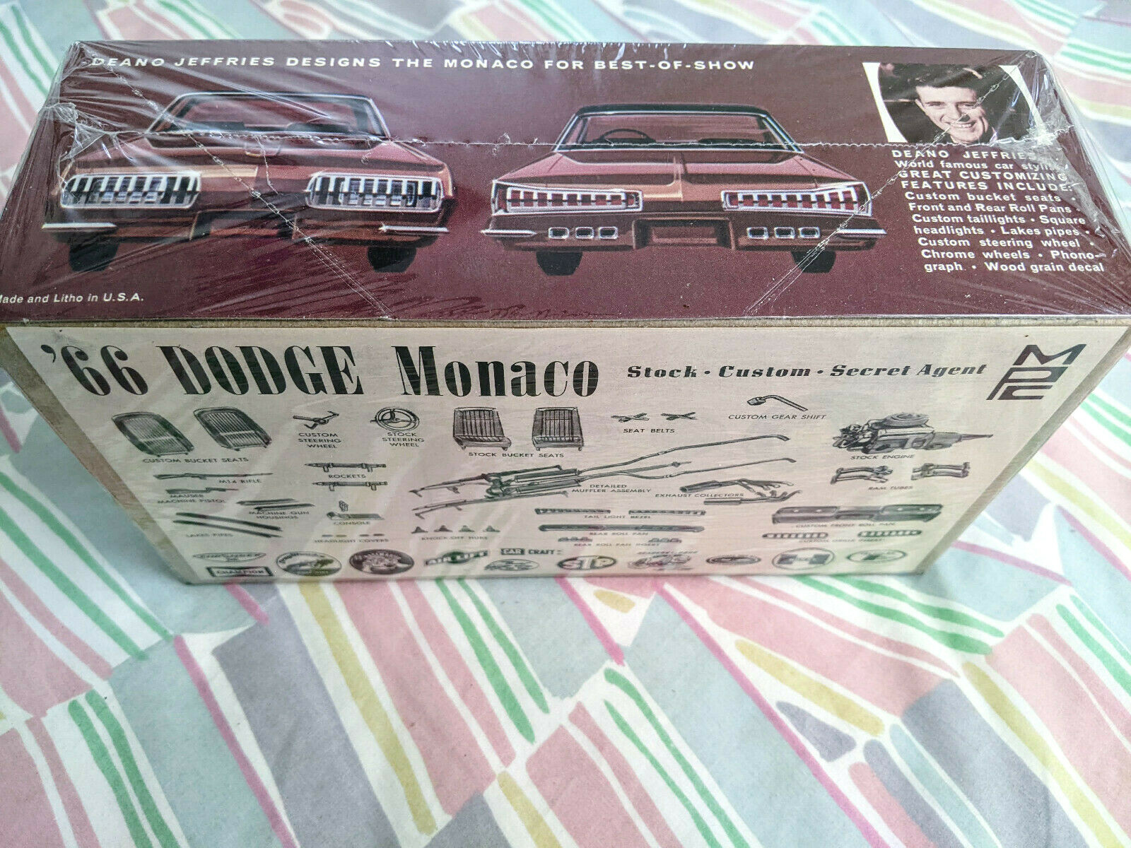 *ULTRA RARE! "FACTORY-SEALED" **ORIGINAL MPC "1966 DODGE MONACO" Model ...