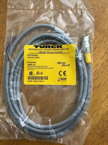 NOS Turck Cable RKV 4.4T-2/S653 | eBay