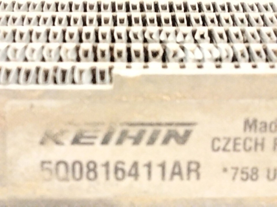 5Q0816411 KONDENSATOR / KÜHLER DER KLIMAANLAGE KONDENSATOR / 2708860 ...