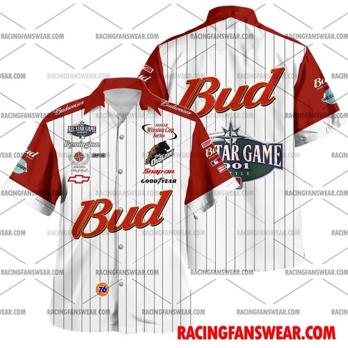 Dale Earnhardt Jr Nascar Racing 2001 Budweiser Uniform Apparel Clothes ...