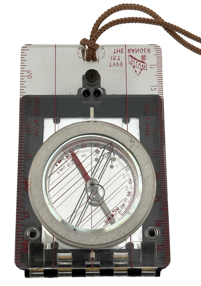 VTG Silva Systems Compass 1970’s w/ Ruler & Mirror Camping Survival ...