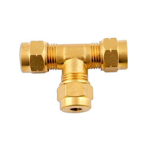 Connect Brass Coupling Tee Piece 4mm 5pc 31120 | eBay